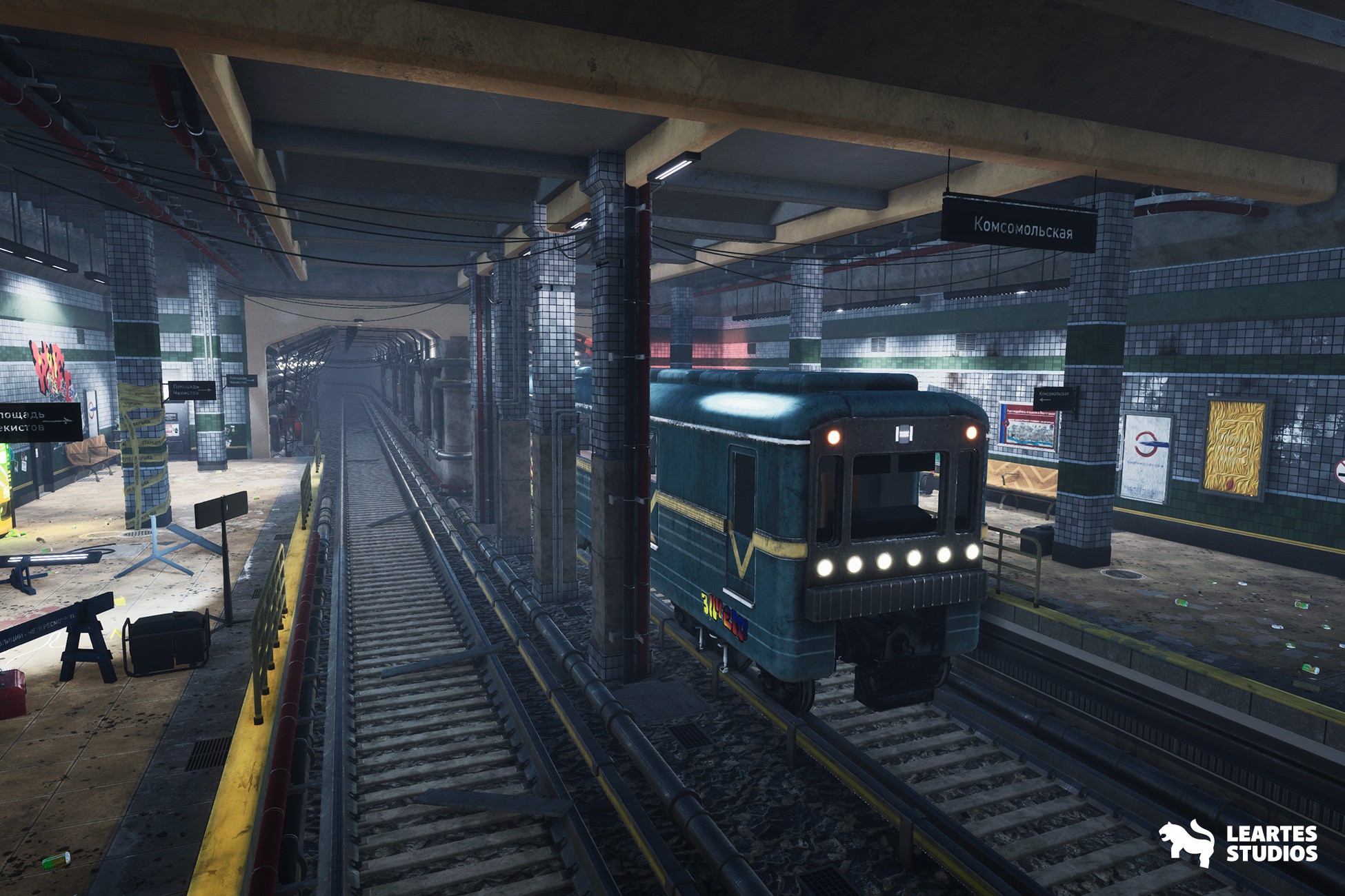 Subway Station Environment | 3D Environments | Unity Asset Store