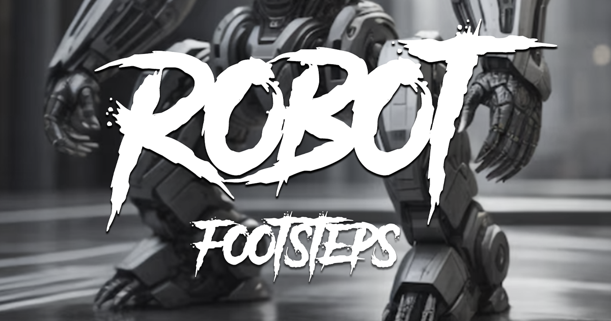Robot Footsteps | Audio Sound FX | Unity Asset Store