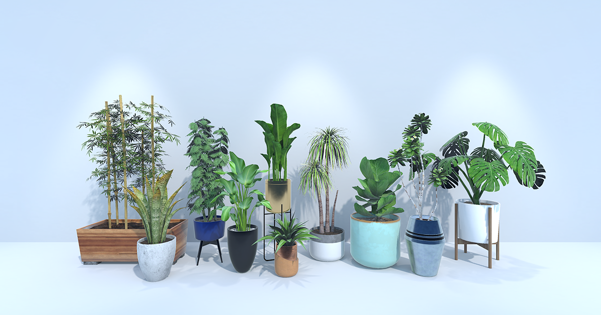 Glasswork Plants Vol.1 | 3D Plants | Unity Asset Store