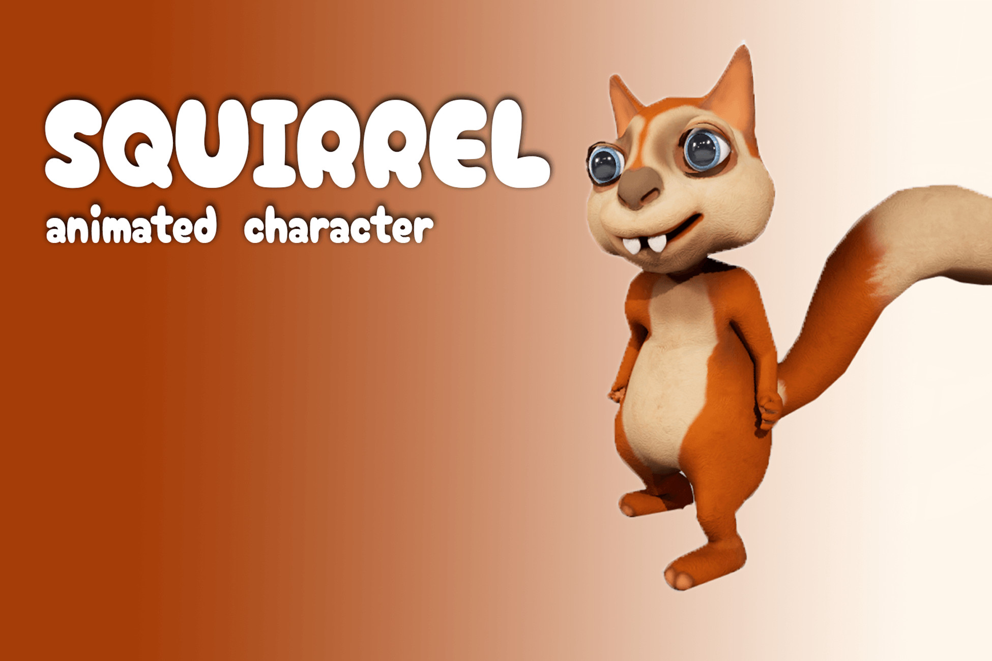 Animated Squirrel Model | Characters | Unity Asset Store