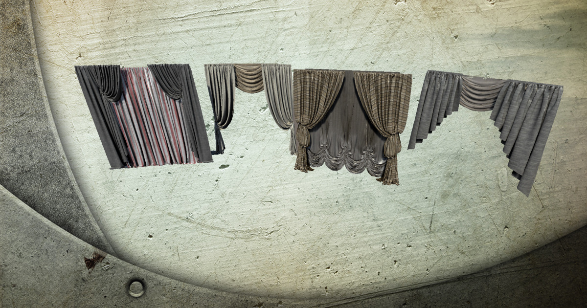 PBR Curtains Collection | 3D Interior | Unity Asset Store