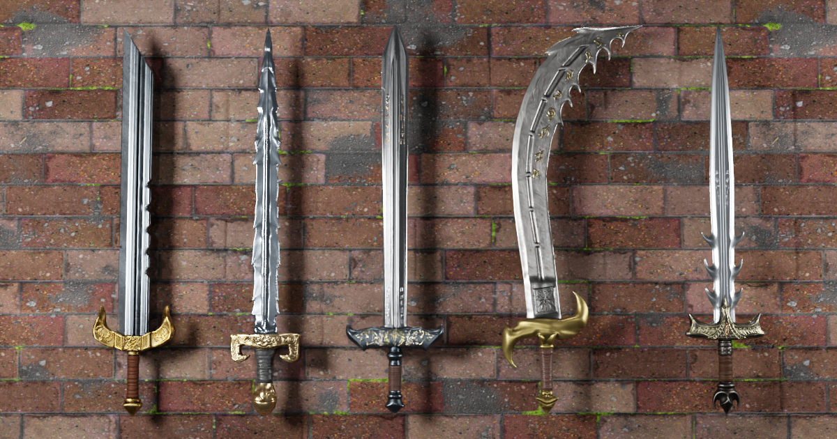 Sword Pack02 ! | 3D Weapons | Unity Asset Store