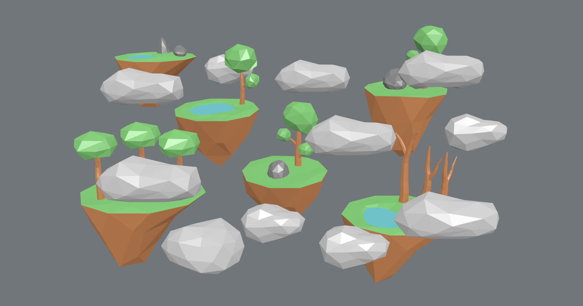Ultimate Low Poly Assets Vol. 2 | 3D Landscapes | Unity Asset Store