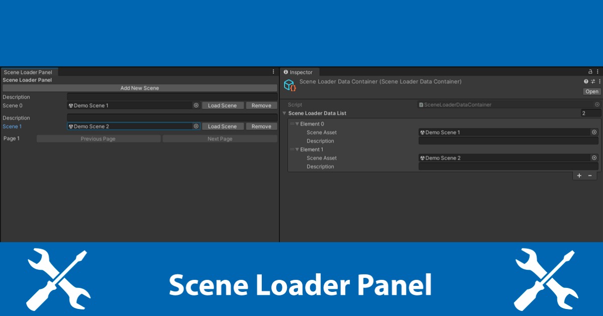 Scene Loader Tool | Utilities Tools | Unity Asset Store