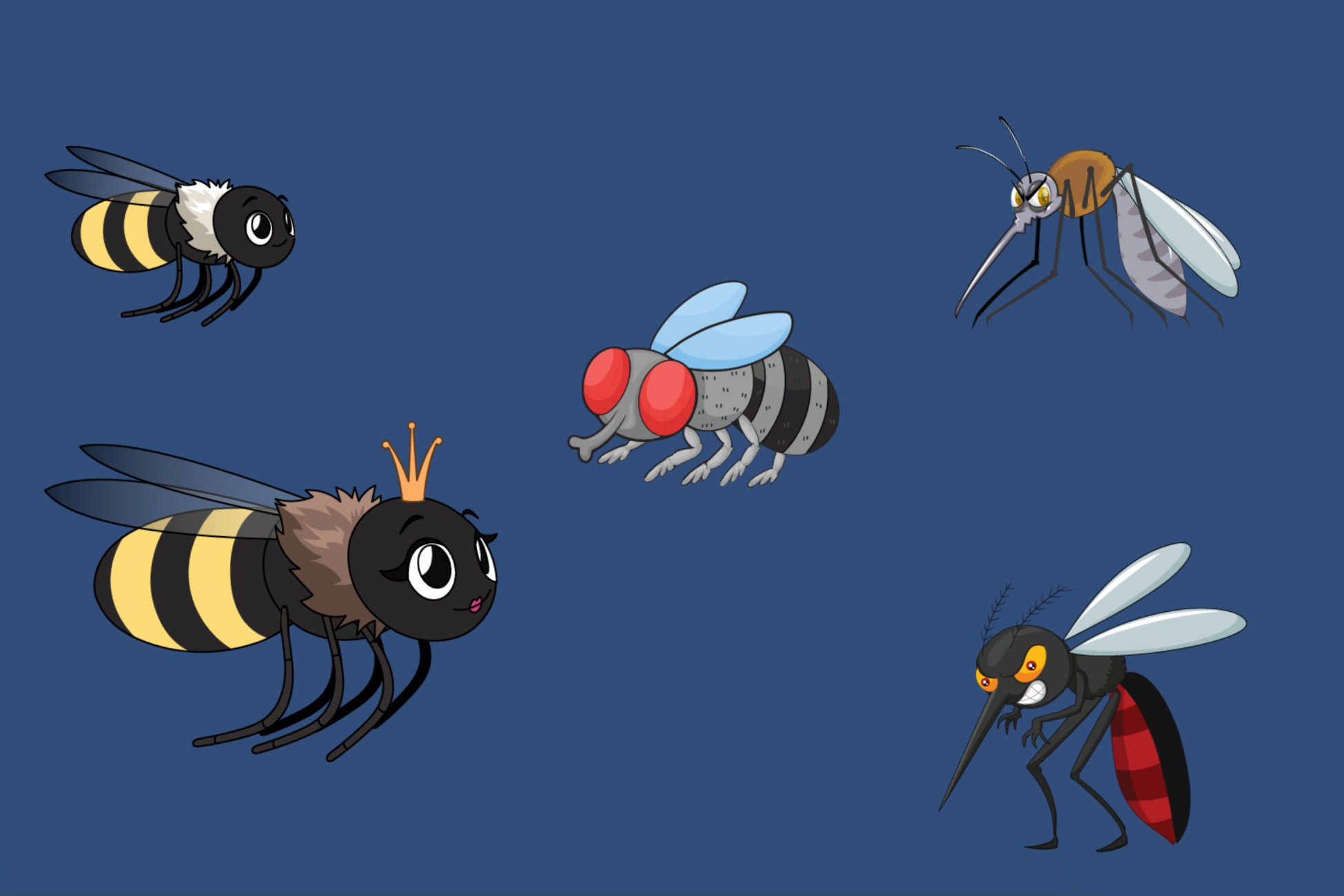 Kenda Bugs: Animated Characters Pack | 2D Characters | Unity Asset Store