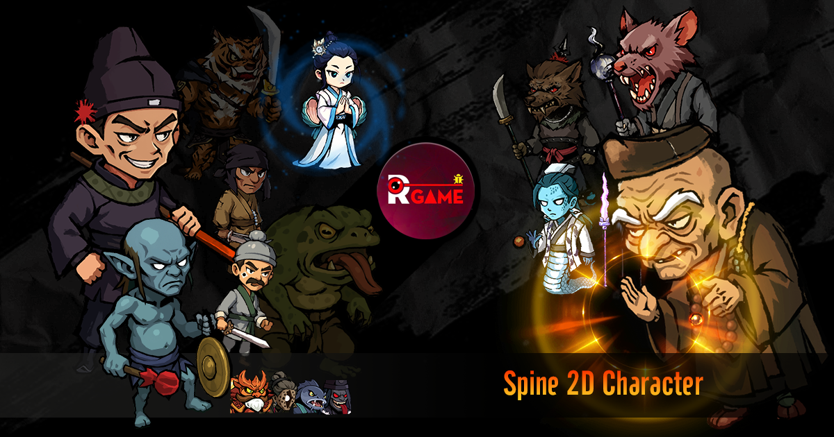 Brigand_2D Character Spine Animation | 2D Characters | Unity Asset Store