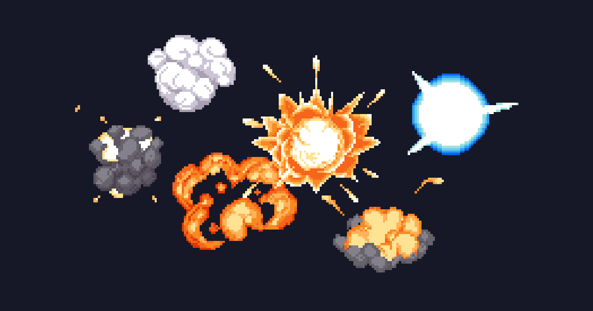 Warped Explosion Pack 2 | 2D Characters | Unity Asset Store