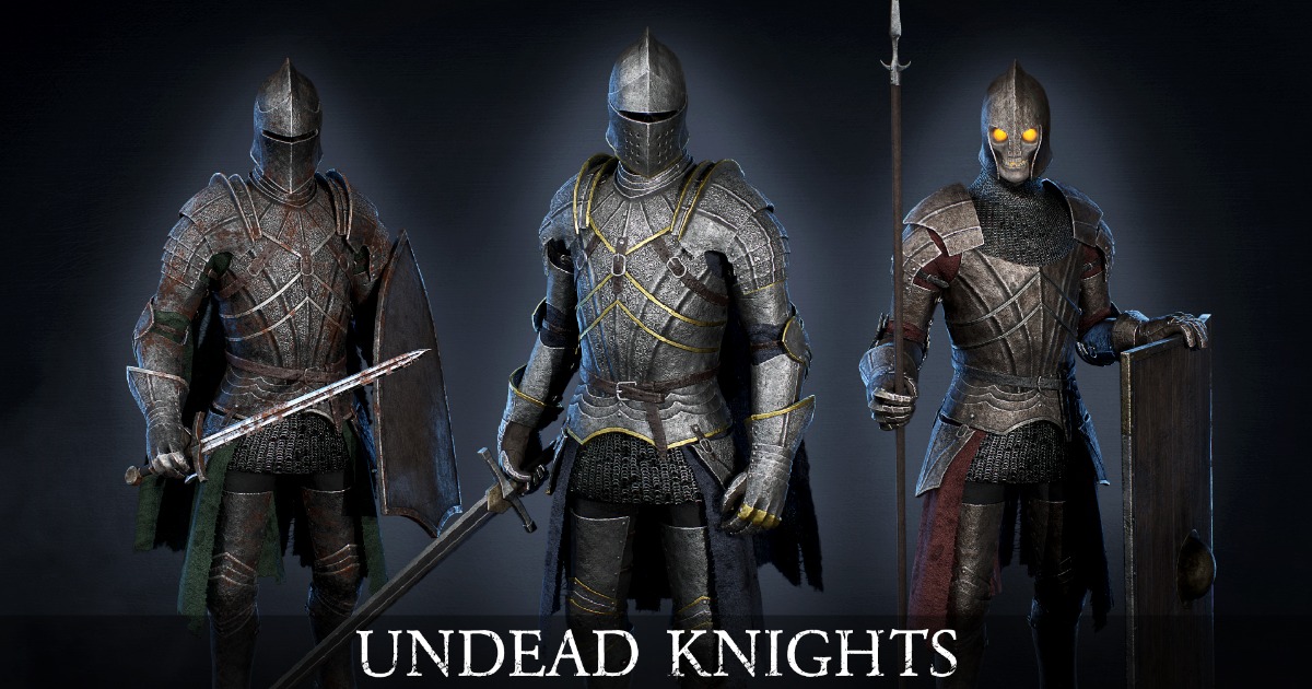 Undead Knights Modular | Characters | Unity Asset Store