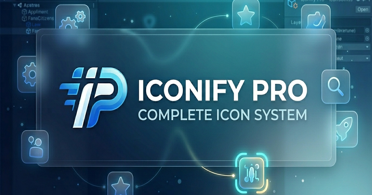 Iconify Pro | Utilities Tools | Unity Asset Store