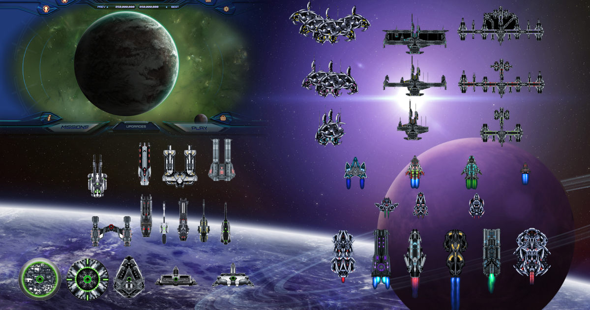 2D Sci-Fi Mega Starter Pack | 2D Textures & Materials | Unity Asset Store