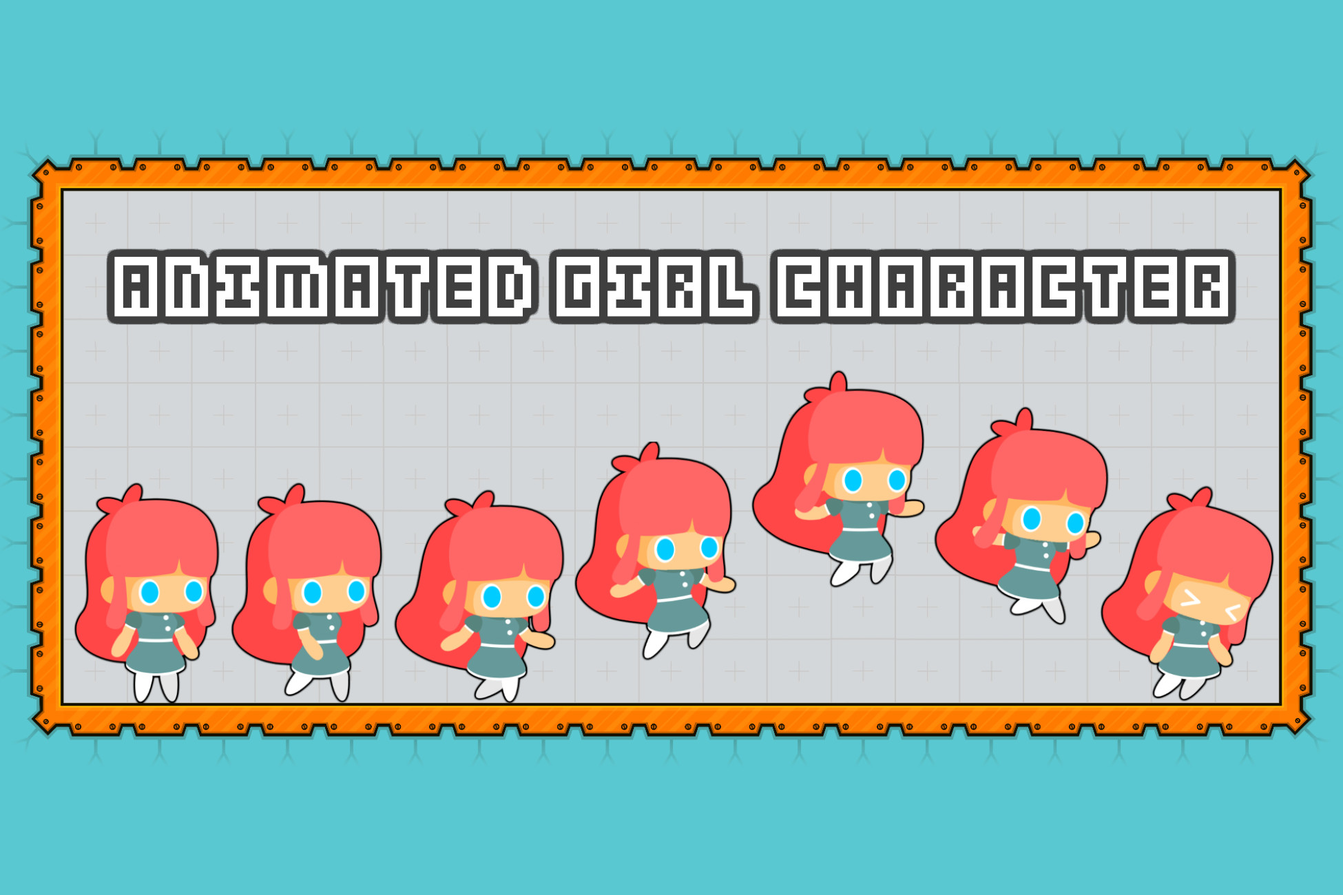 Animated Cute Girl Character | Packs | Unity Asset Store