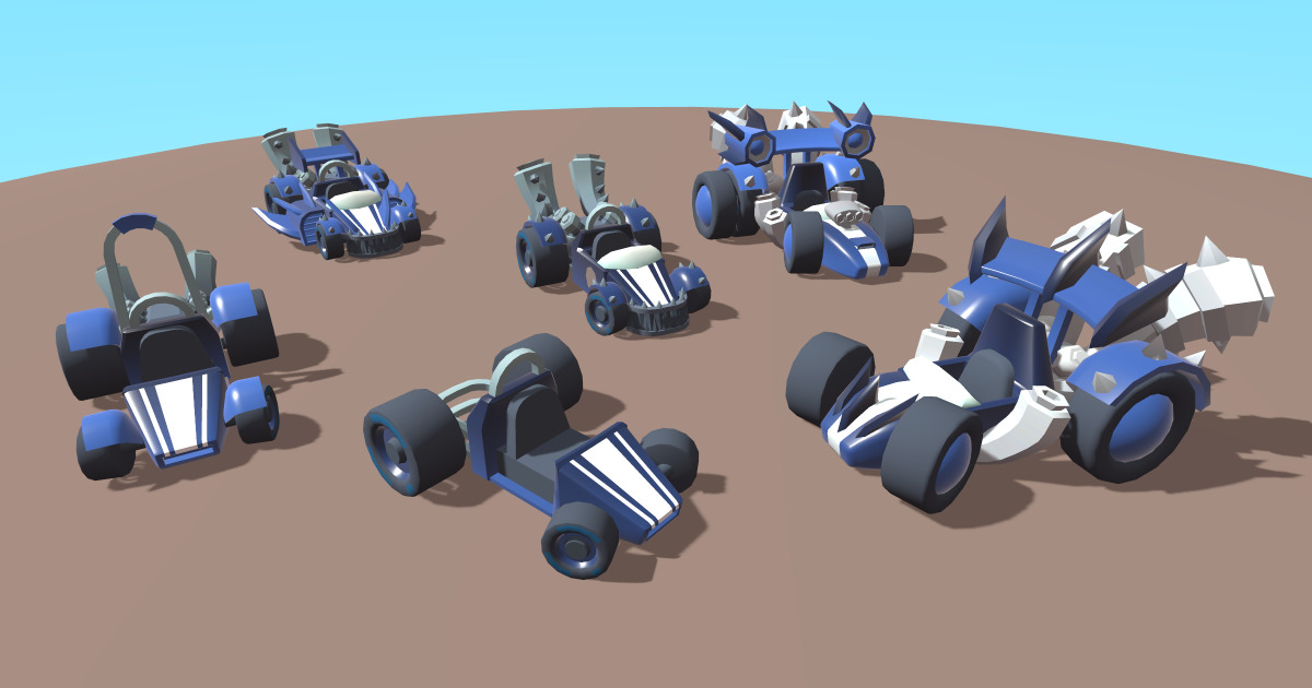 Karting - Racing Cars Pack | 3D Land | Unity Asset Store