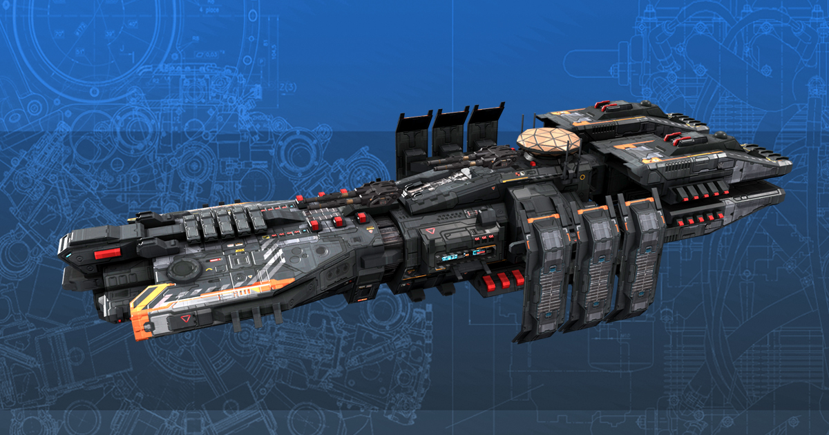 Federation Frigate K8 | 3D Space | Unity Asset Store