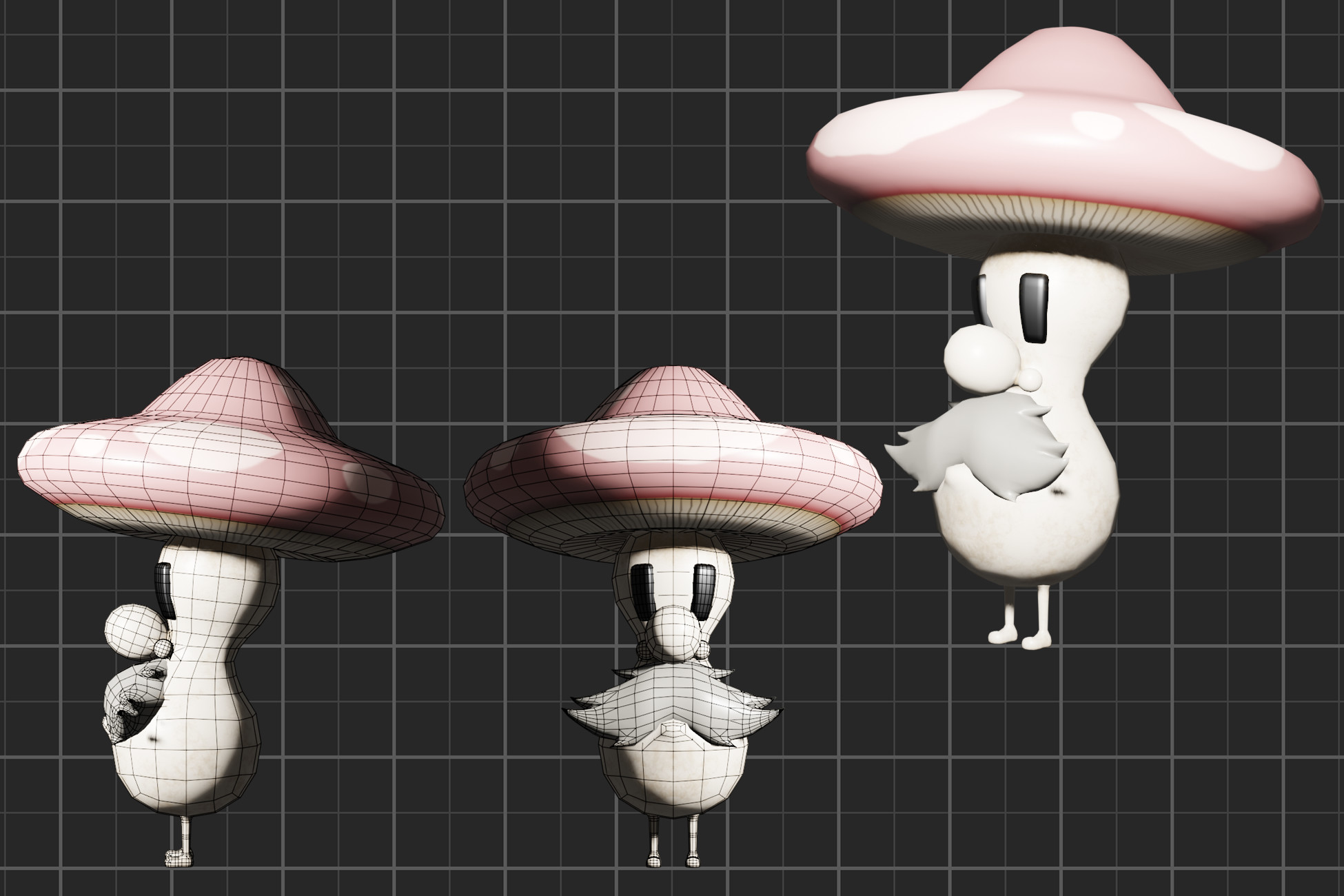 Creatures 3D Mushroom | 3D 생물 | Unity Asset Store