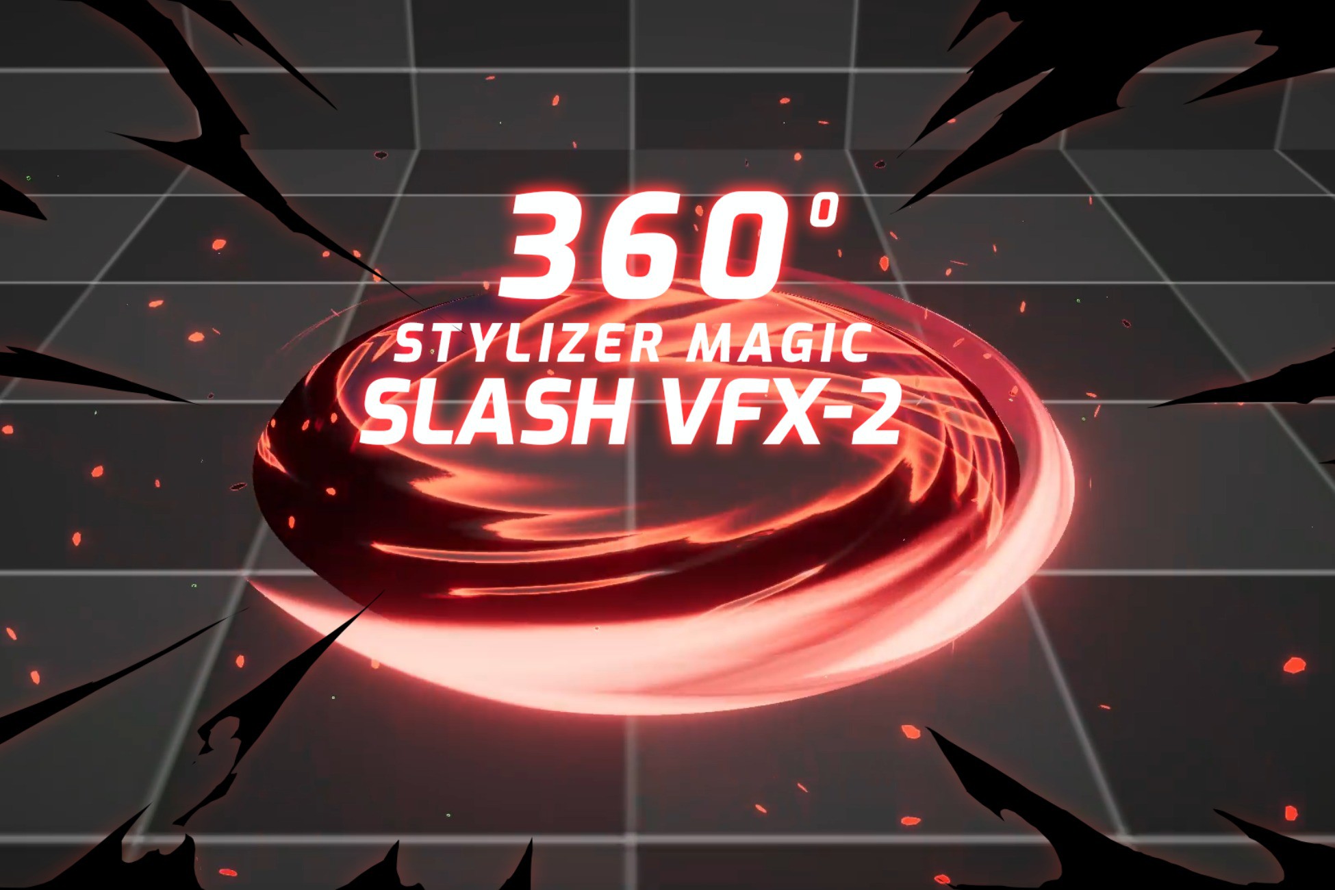 Stylizer Magic Slash VFX: 360 Degrees Slash-2 | VFX 粒子 | Unity Asset Store
