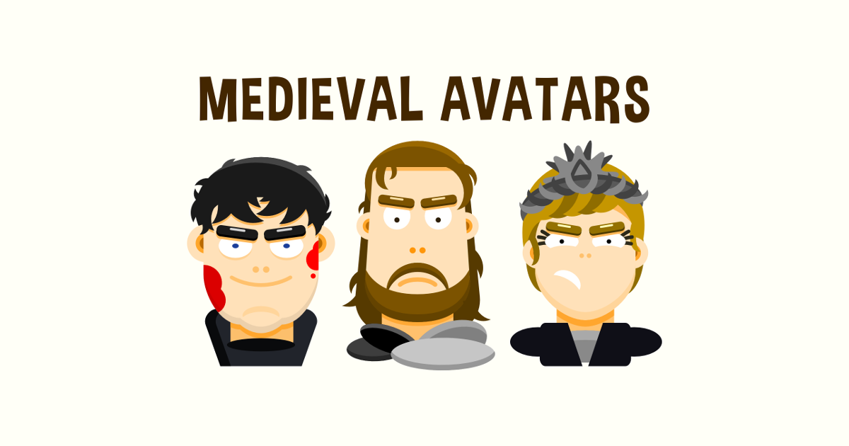 Medieval Avatars | 2D Characters | Unity Asset Store