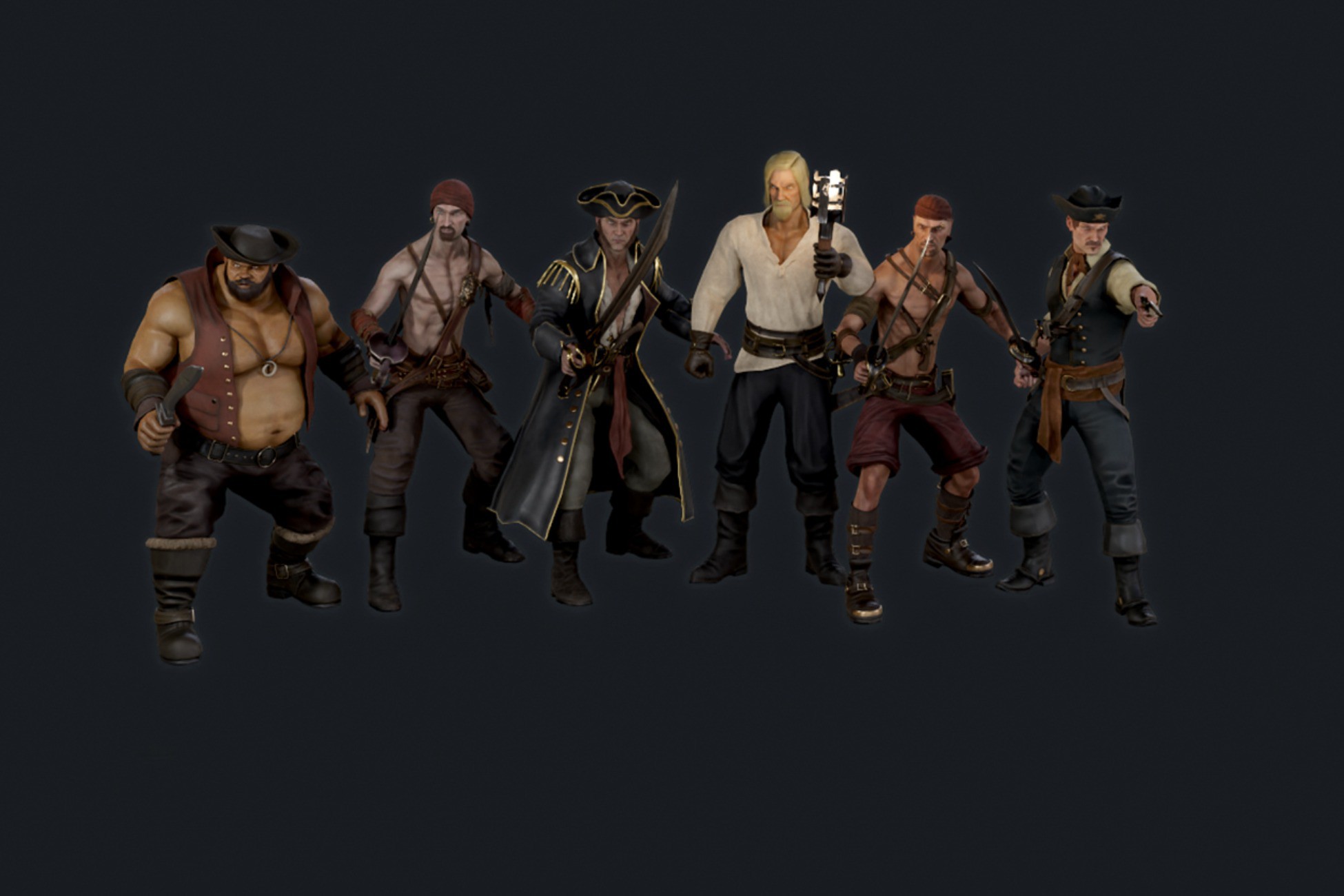 pirate collection 1 | Characters | Unity Asset Store