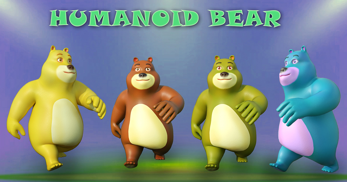 Bear Character | Characters | Unity Asset Store