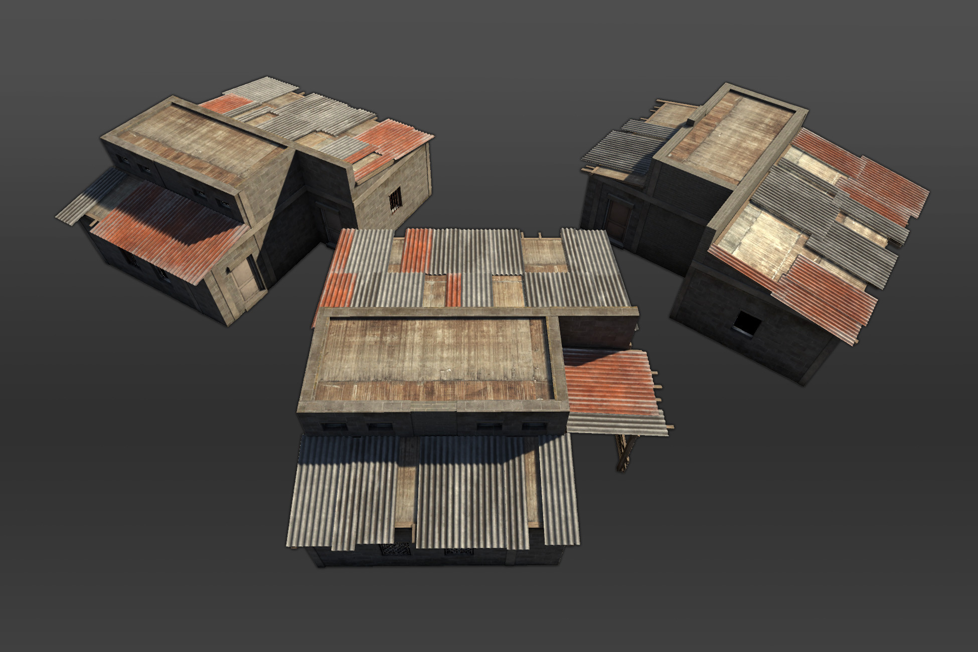 Abandoned Buildings - Exteriors Only - Pack 1 | 3D Environments | Unity ...
