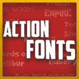 Action Fonts Pack