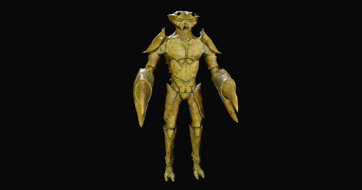 Crab monster_3 | 3D 생물 | Unity Asset Store