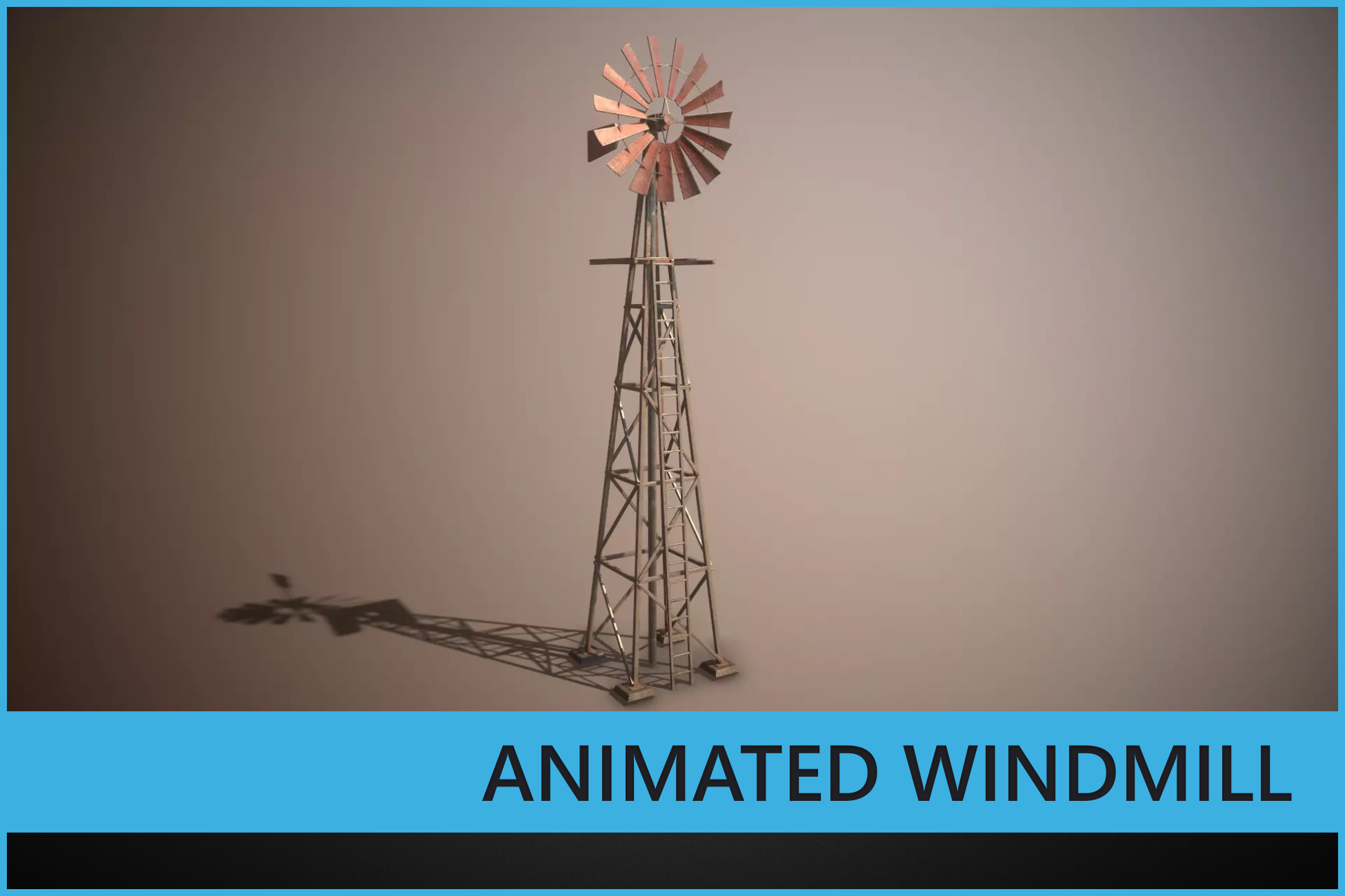 Animated Farm Windmill / Windpump | 3D Environments | Unity Asset Store