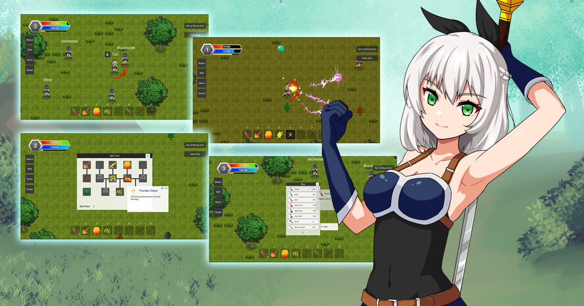 2D Action-RPG Kit | Systems | Unity Asset Store