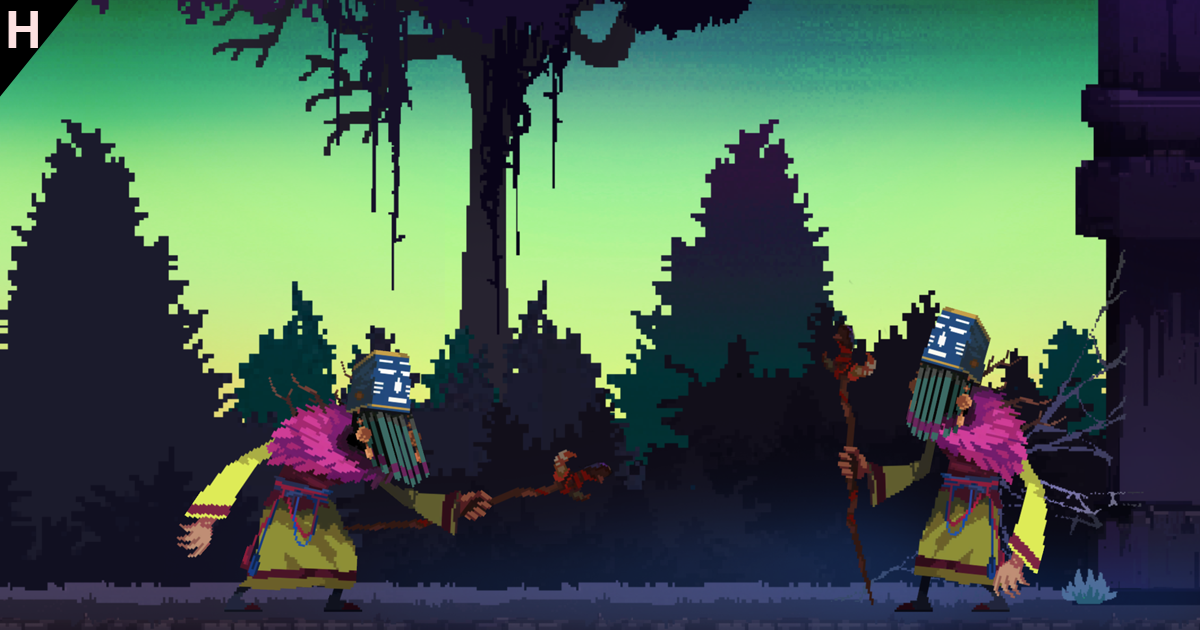 Pixel Blood Witch | 2D Characters | Unity Asset Store