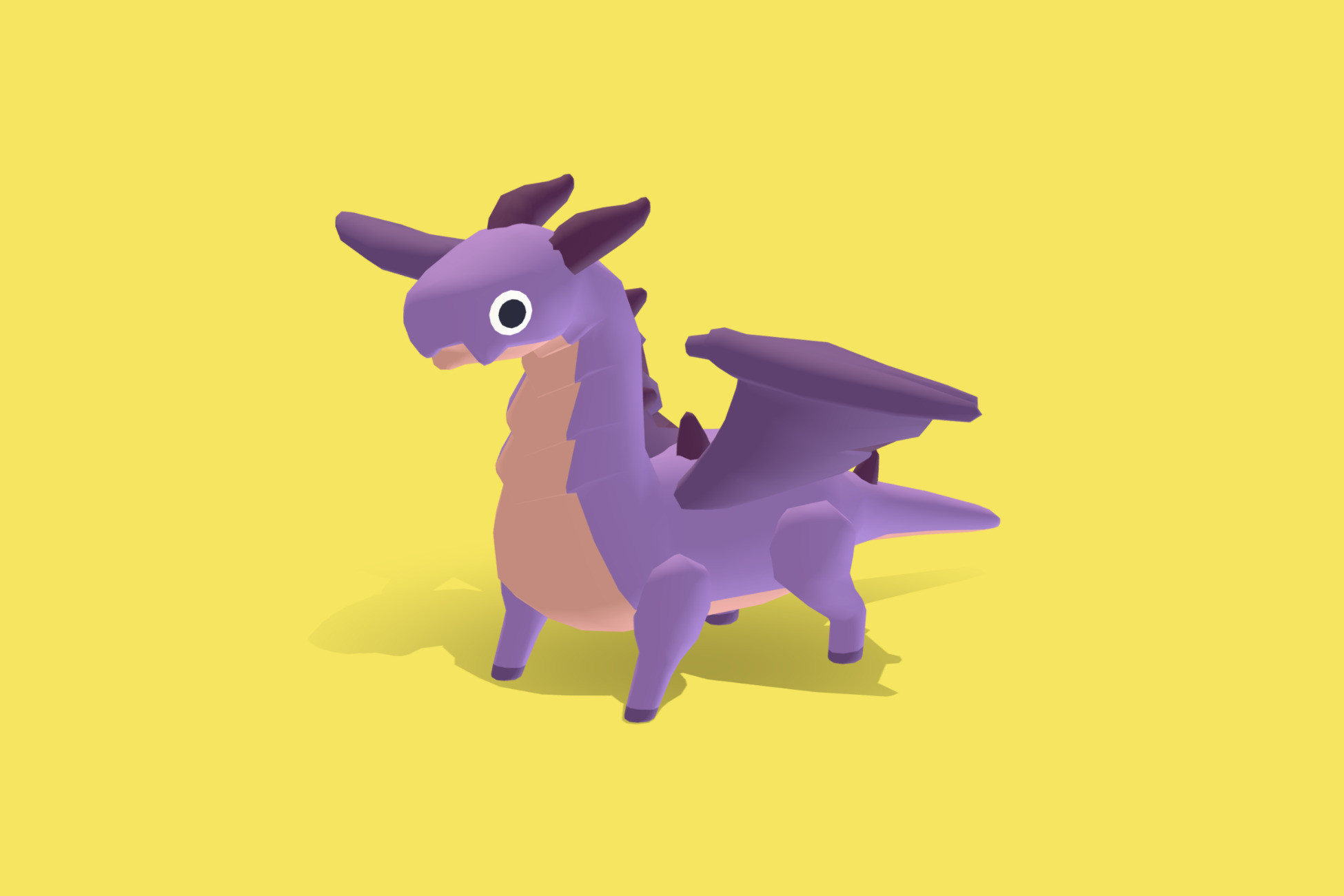 Dragon - Quirky Series | 3D Creatures | Unity Asset Store