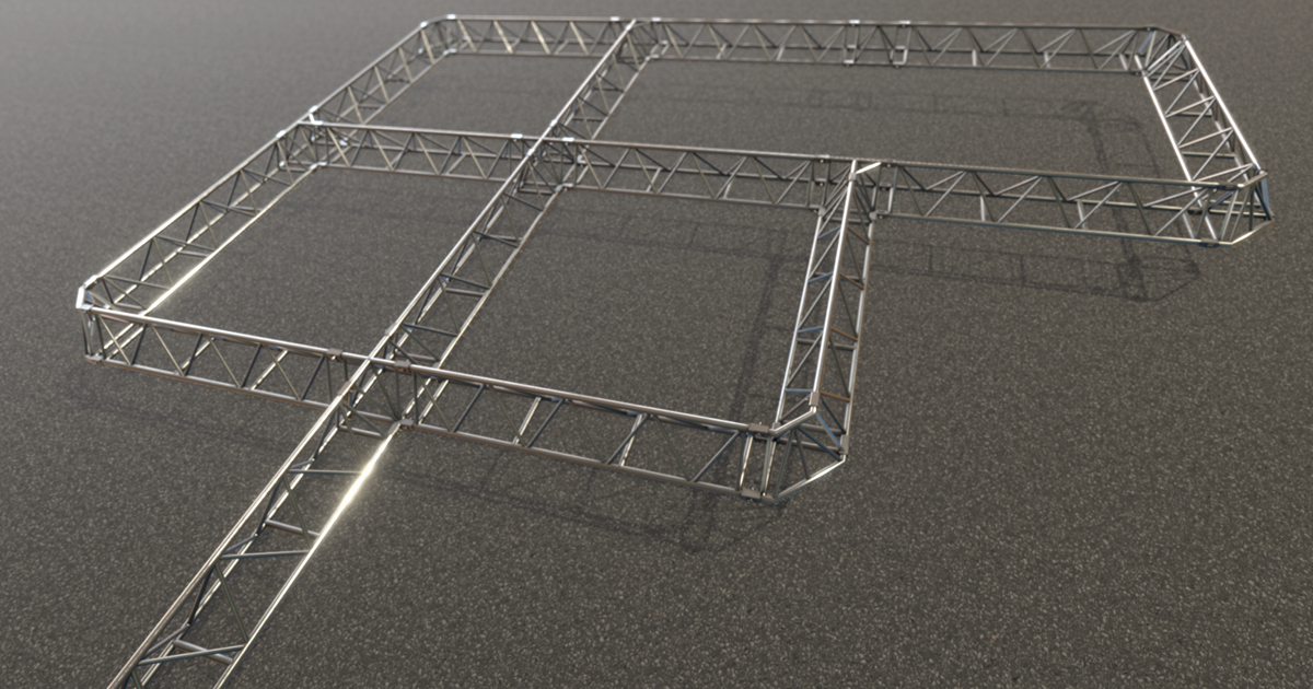 Modular Truss | 3D Props | Unity Asset Store