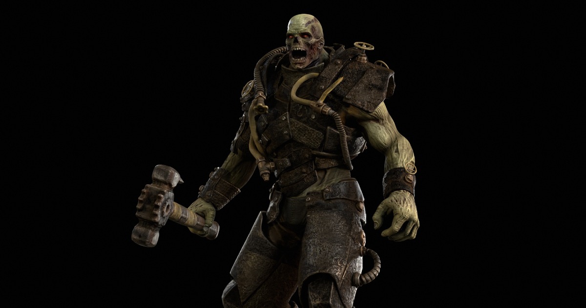 Zombie Juggernaut 5 | 3D Creatures | Unity Asset Store