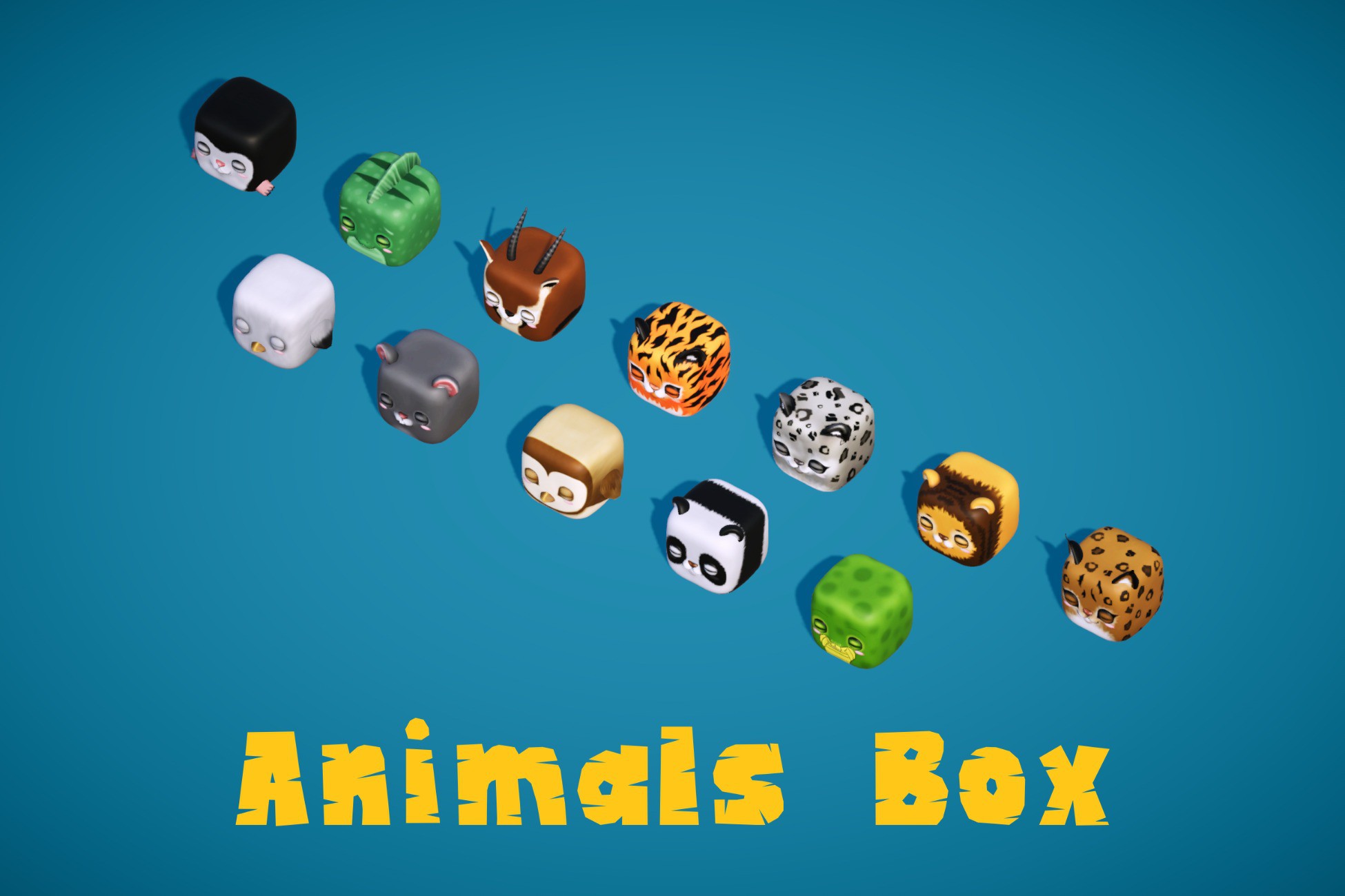Animals Box | 3D Animals | Unity Asset Store