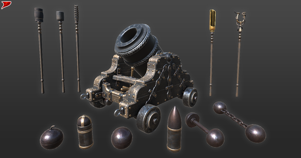 The Cannons | 3D Weapons | Unity Asset Store