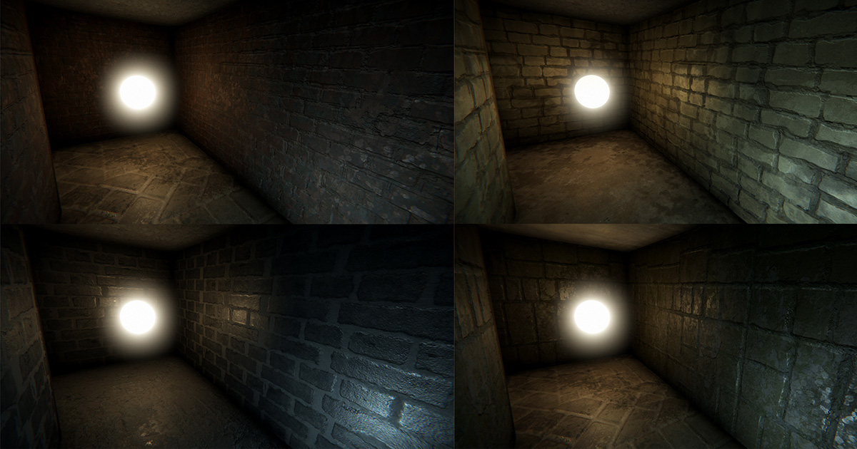 Dungeon PBR Pack | 2D Brick | Unity Asset Store