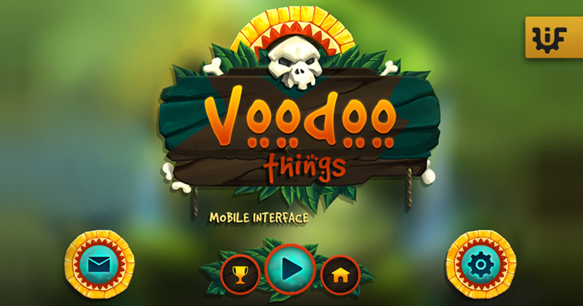 Voodoo Things Mobile UI | 2D GUI | Unity Asset Store