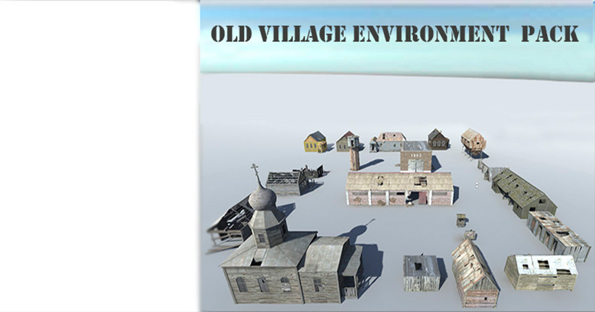 Old Village Environment Pack 1.4 | 3D Environments | Unity Asset Store