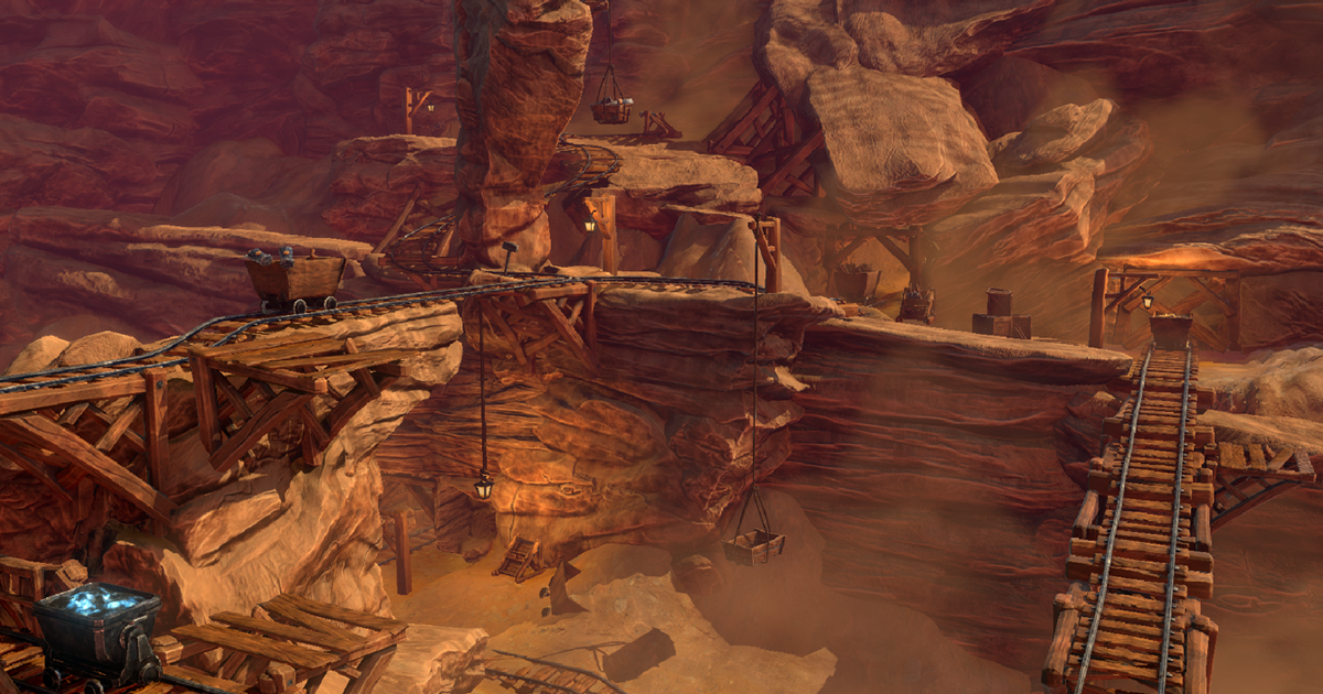 Desert Canyon Mining Environment Pack | 3D 风景 | Unity Asset Store