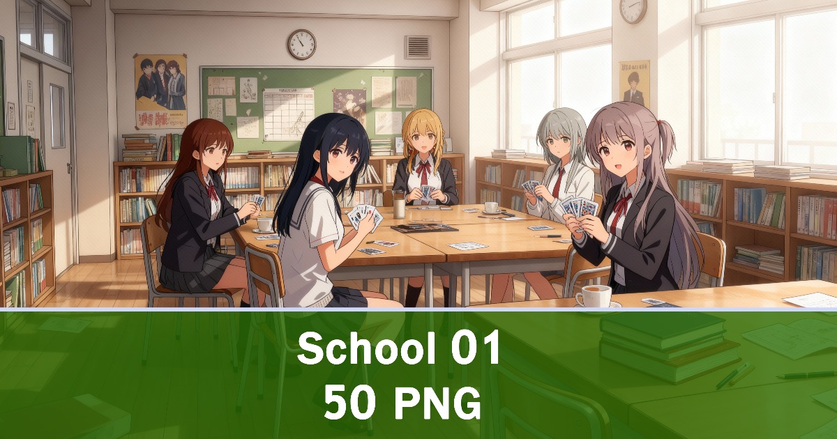 2D Anime - School 01 | 2D Environments | Unity Asset Store