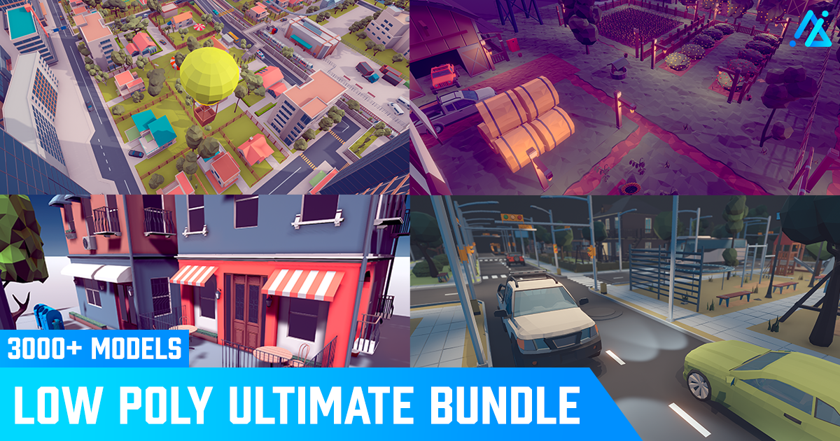 POLY - Low Poly Ultimate Bundle | 3D Environments | Unity Asset Store