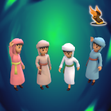 Stylized NPC - Desert People Child