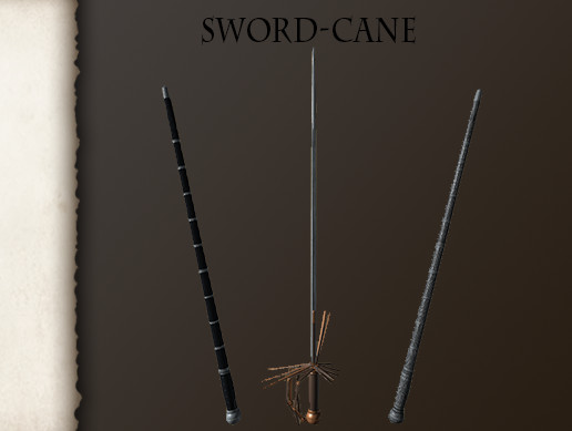 Sword-cane | 3D 武器 | Unity Asset Store