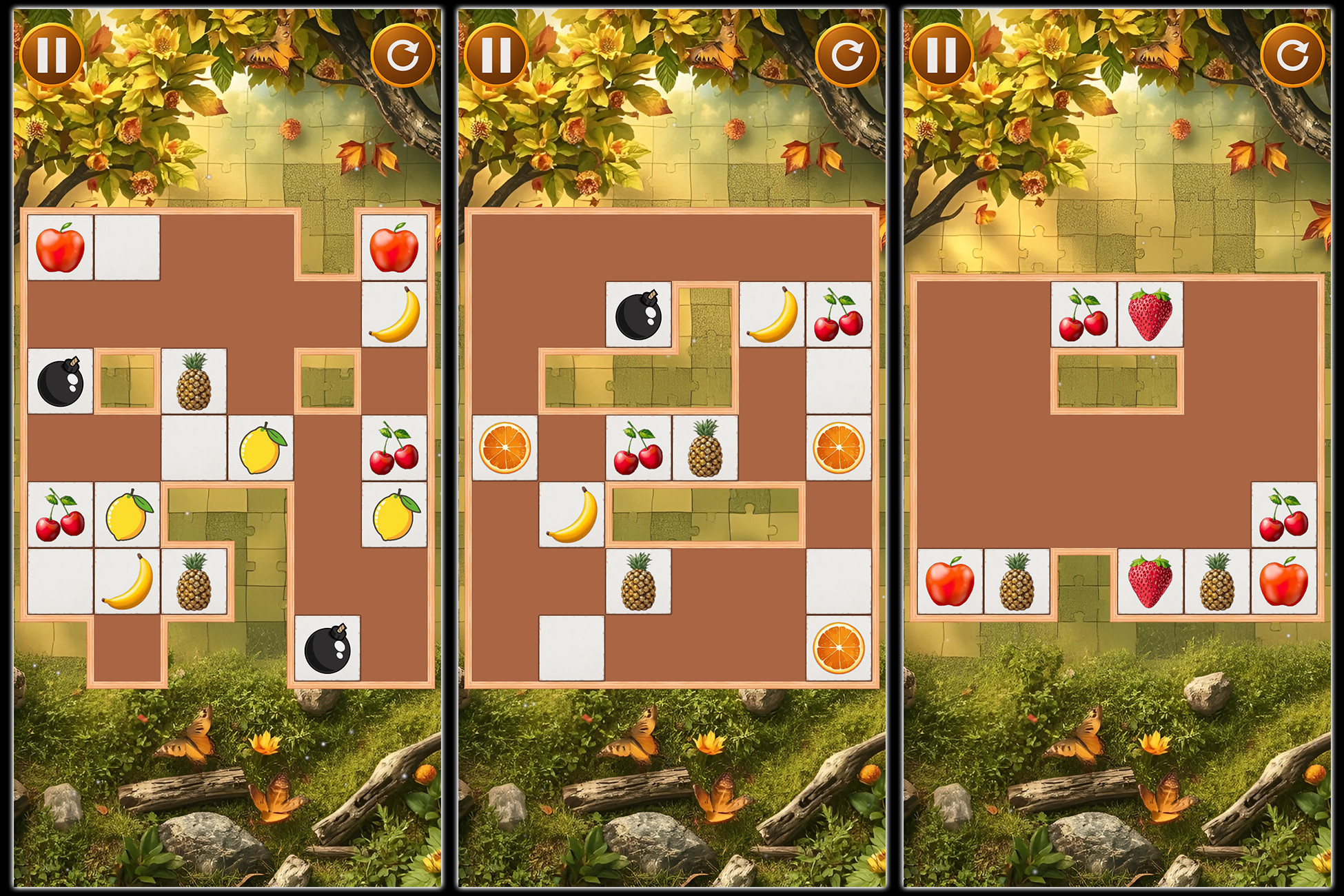 Fruit Slide – Brain Teasing Logic Puzzle Template for Mobile by Aleksa ...