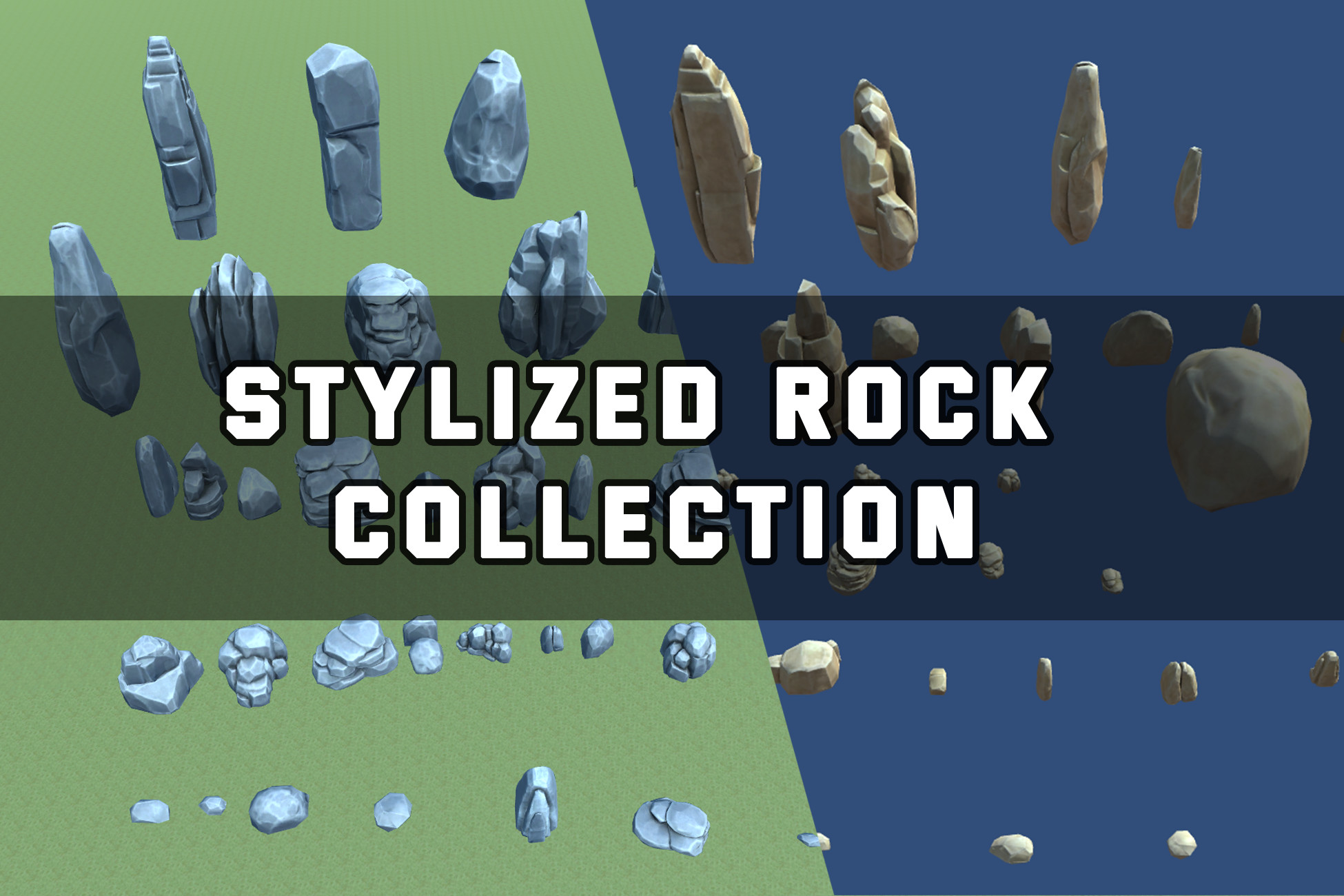 Stylized Rock Collection | 3D Landscapes | Unity Asset Store