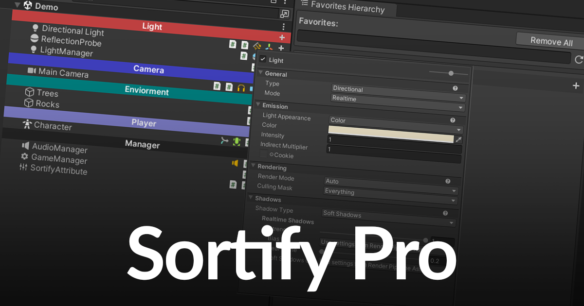 Sortify Pro | Utilities Tools | Unity Asset Store