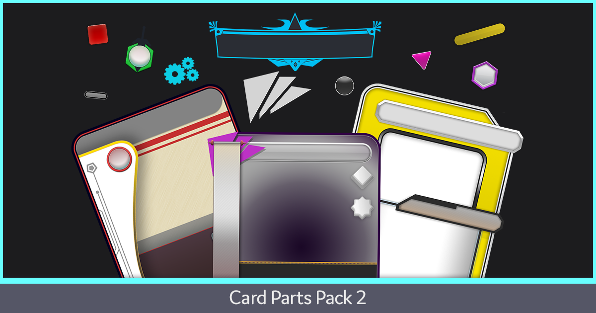 Card Parts Pack 2 by Gamertose | 2D Icons | Unity Asset Store