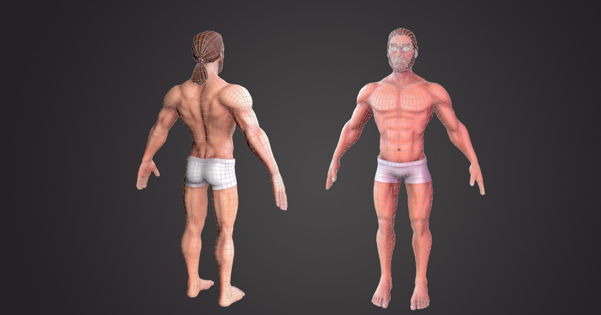 Human Male | 3D Humanoids | Unity Asset Store