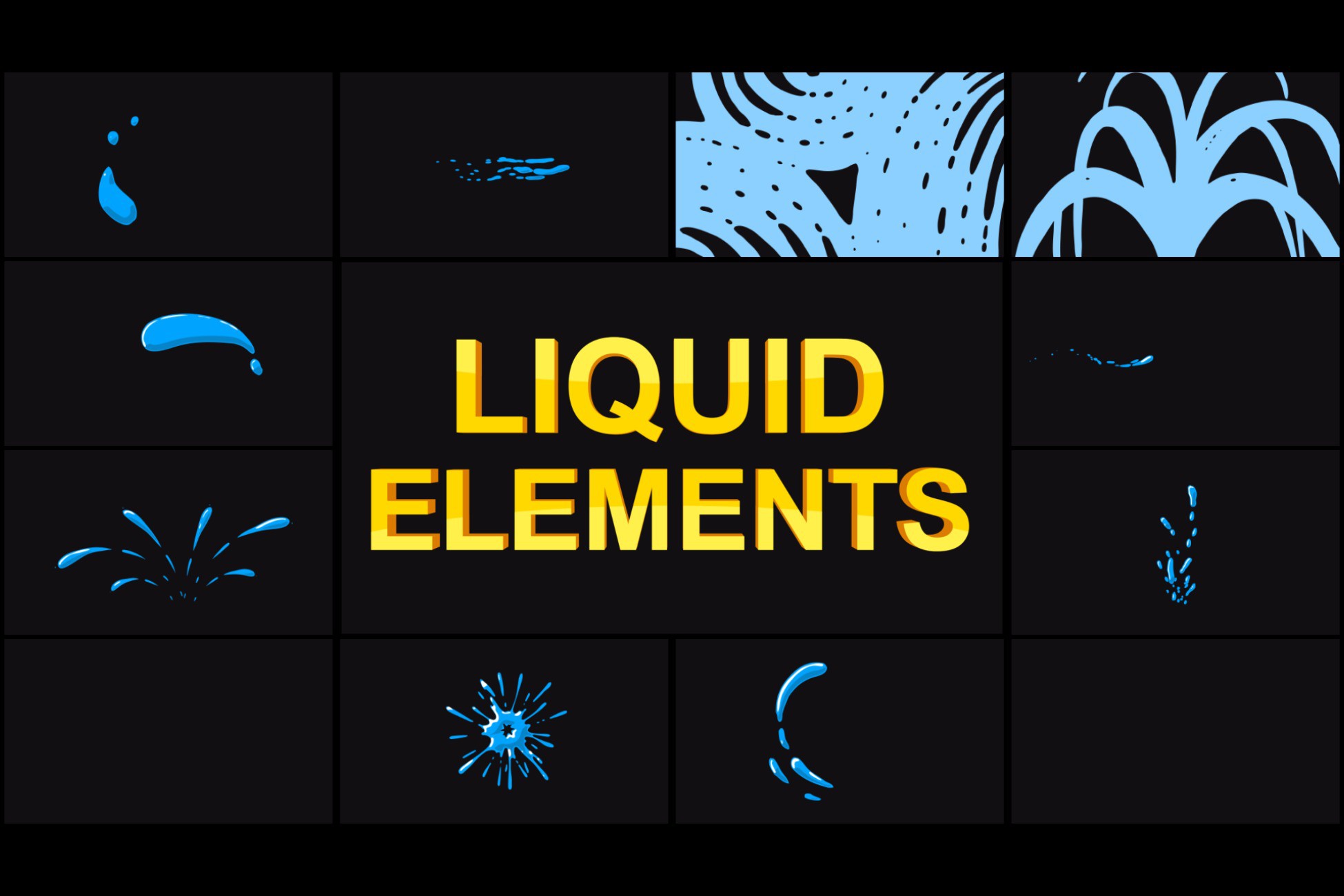 2D Liquid Elements Pack | VFX | Unity Asset Store