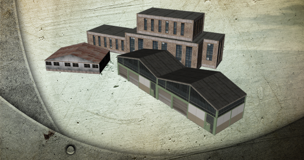 Industrial Buildings | 3D Industrial | Unity Asset Store