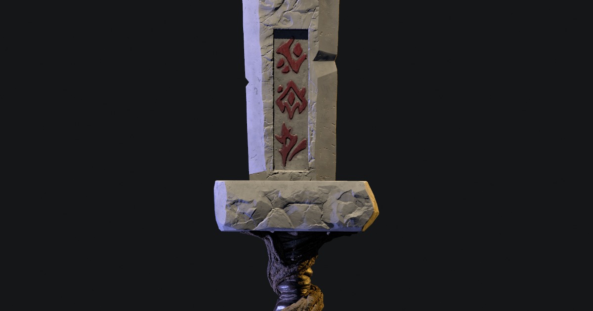 Legendary Swords Collection - Stonecleaver | 3D Weapons | Unity Asset Store