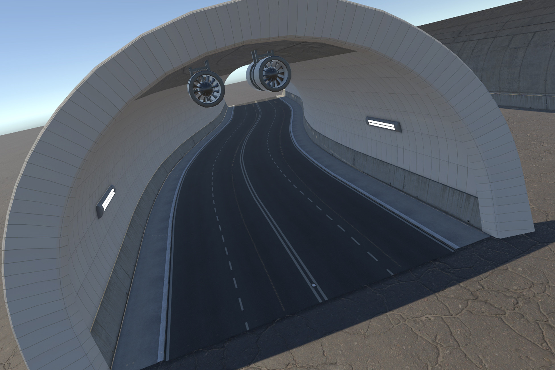 Modular Tunnel System | 3D Roadways | Unity Asset Store